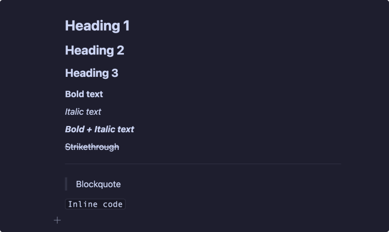 Markdown - Workflowy support
